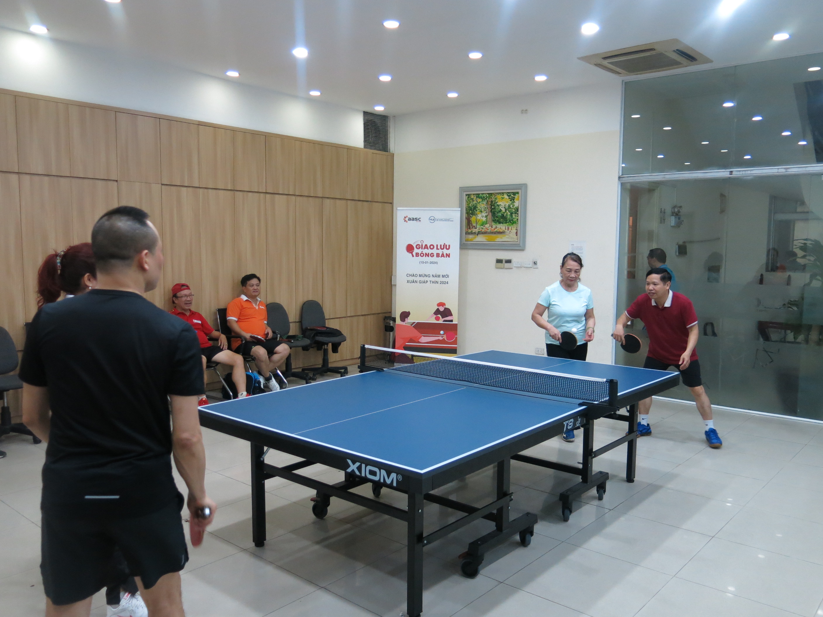Table Tennis Exchange event to welcome spring of the year of dragon 2024